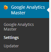 techgasp-google-analytics-master-plugin-menu – TechGasp